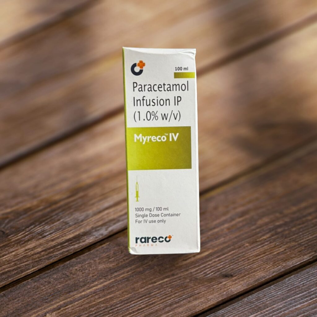 Myreco IV : Paracetamol Infusion IP - Rareco Pharma